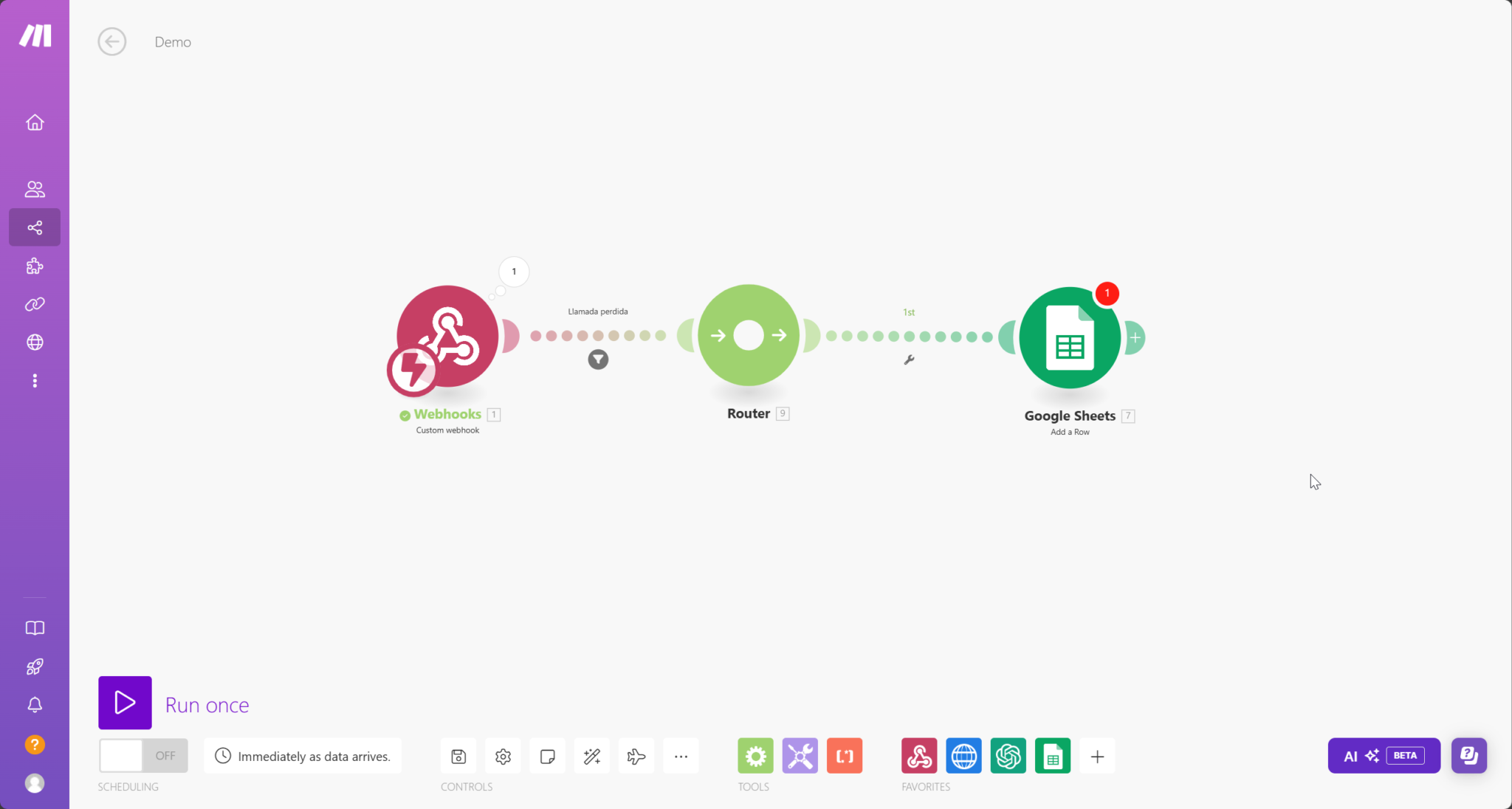Solved error RuntimeError [400] [131008] in make.com for WhatsApp Flow | Daniel Amorós